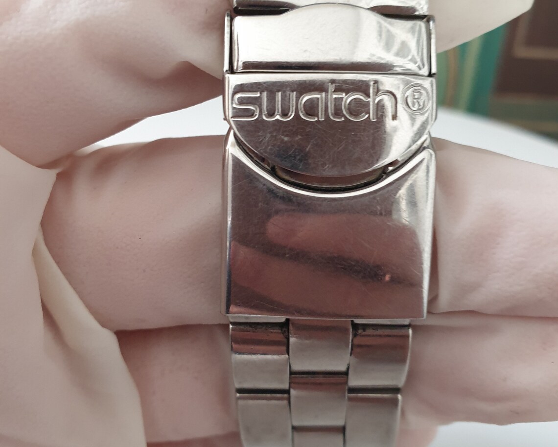 Swatch Irony Chronograph ' Get in the Game' YCS450 Watch Vintage 2003 - Etsy