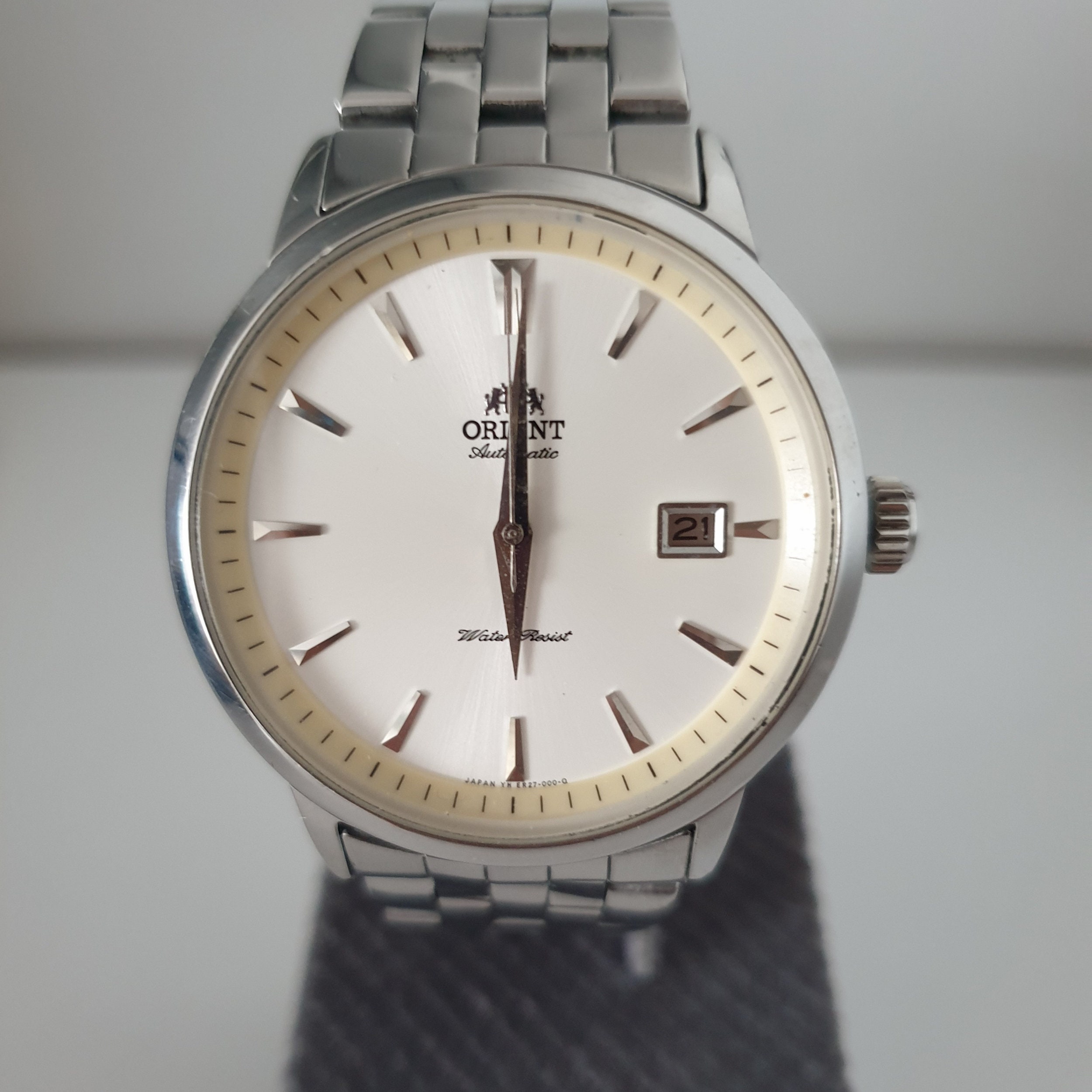 Vintage Orient Bambino Classic Automatic Steel Japan Elegant Minimalist ...