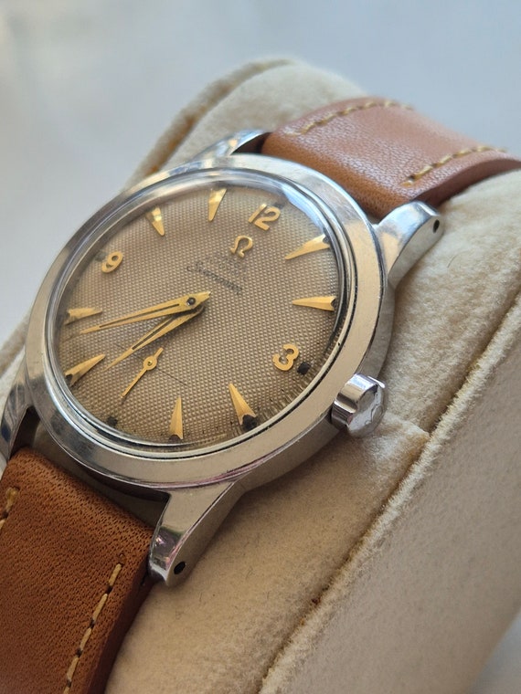 Rare Omega Seamaster Automatic Watch Bumper Honeycom… - Gem