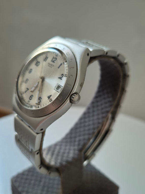 Vintage Swatch Irony Alumium Quartz Watch AG 2002,Col… - Gem