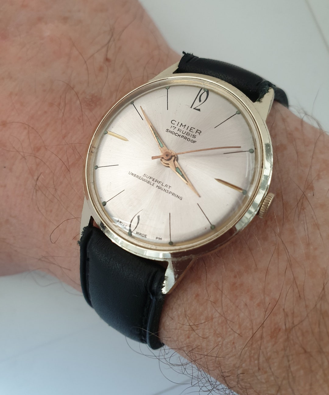 Rare Cimier Vintage Mechanical Hand Winding Superflat - Etsy