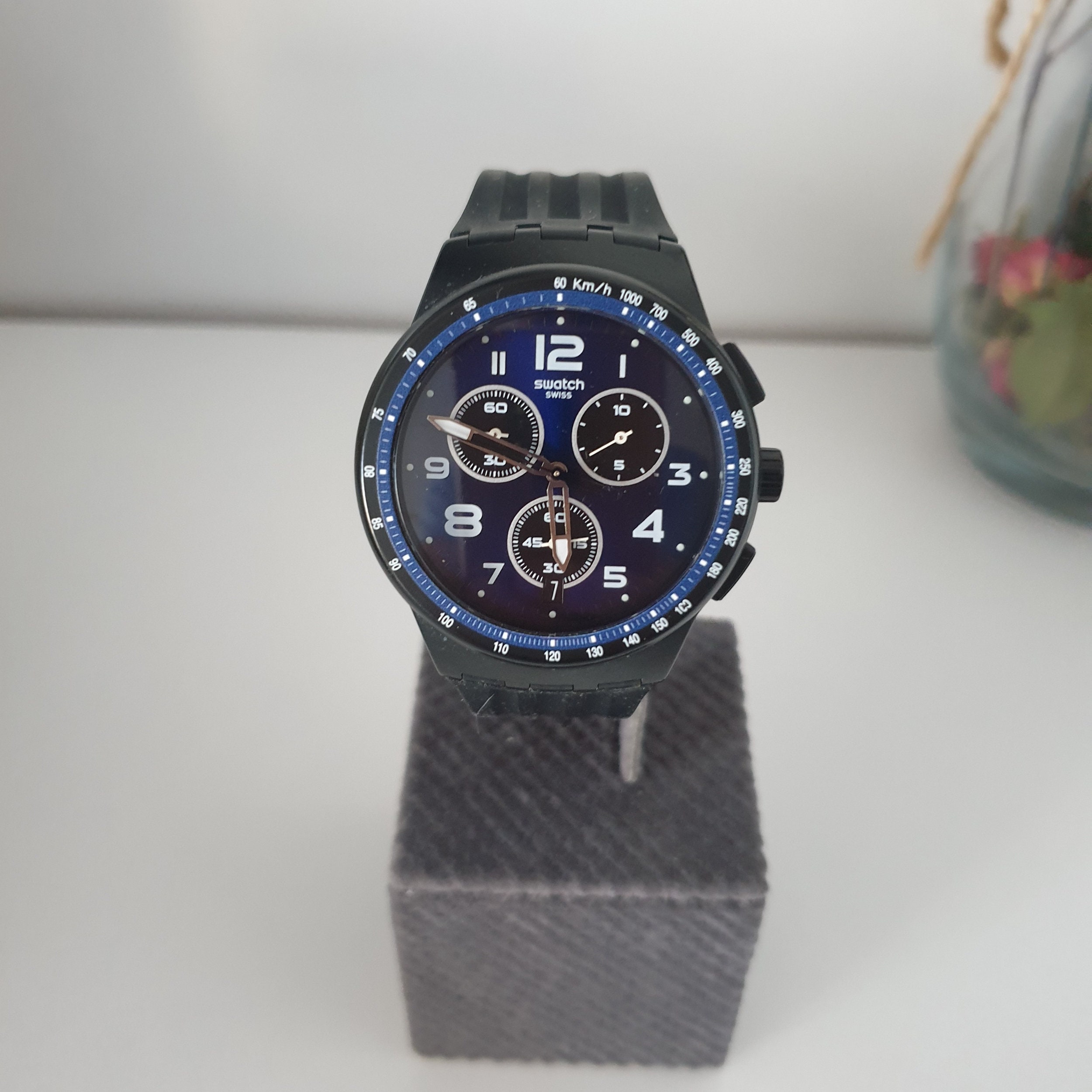 Swatch Vintage Watch Chrono NITESPEED SUSB402 Great Condition , With ...
