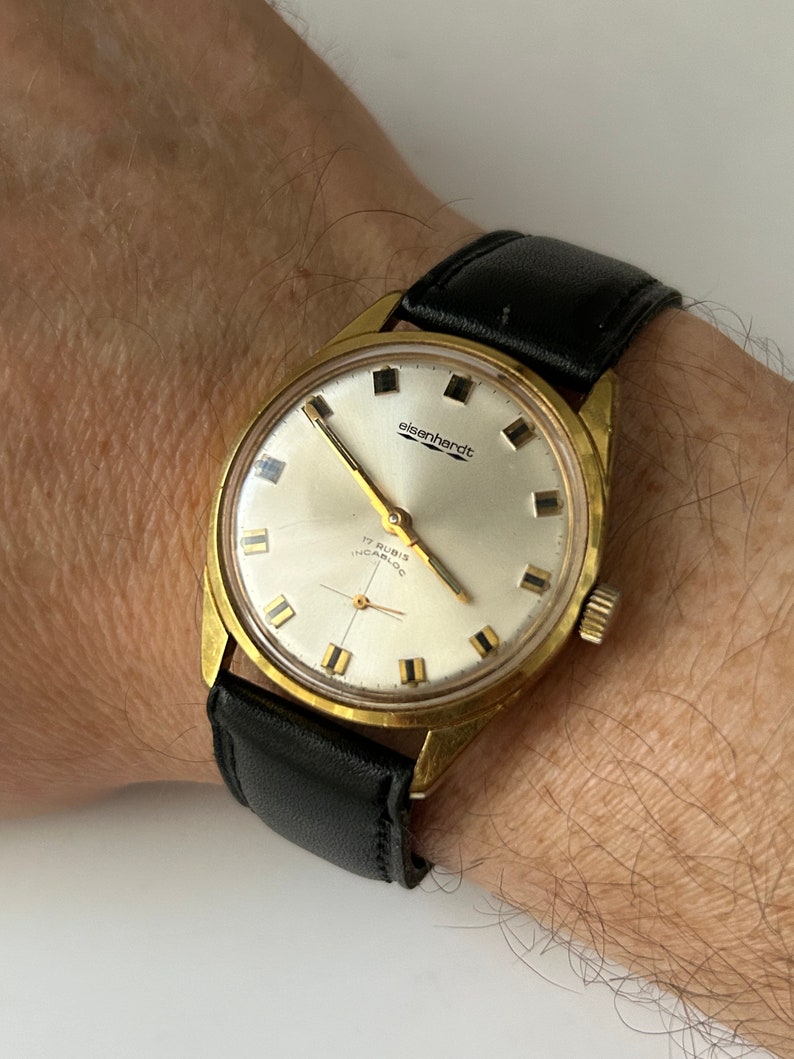 Great Eisenhardt Mechanical Hand Winding Watch,sub Seconds,circa 1970's ...