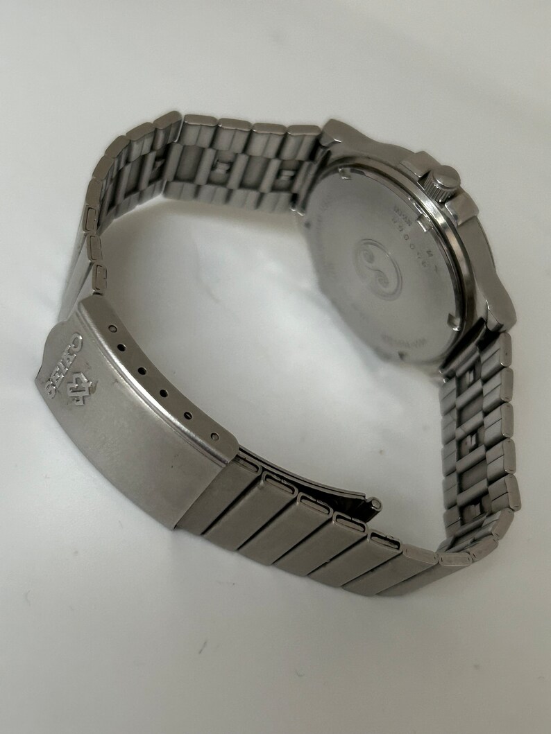 Rare Vintage Seiko Dual Time Analog/digital Chronograph Alarm H601-7030 Men 1990-1999,collection ...