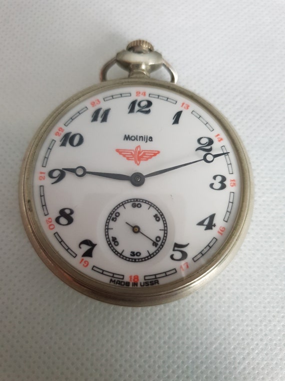 Vintage 1970's Molnija Soviet Made Mechanical Perfect… - Gem