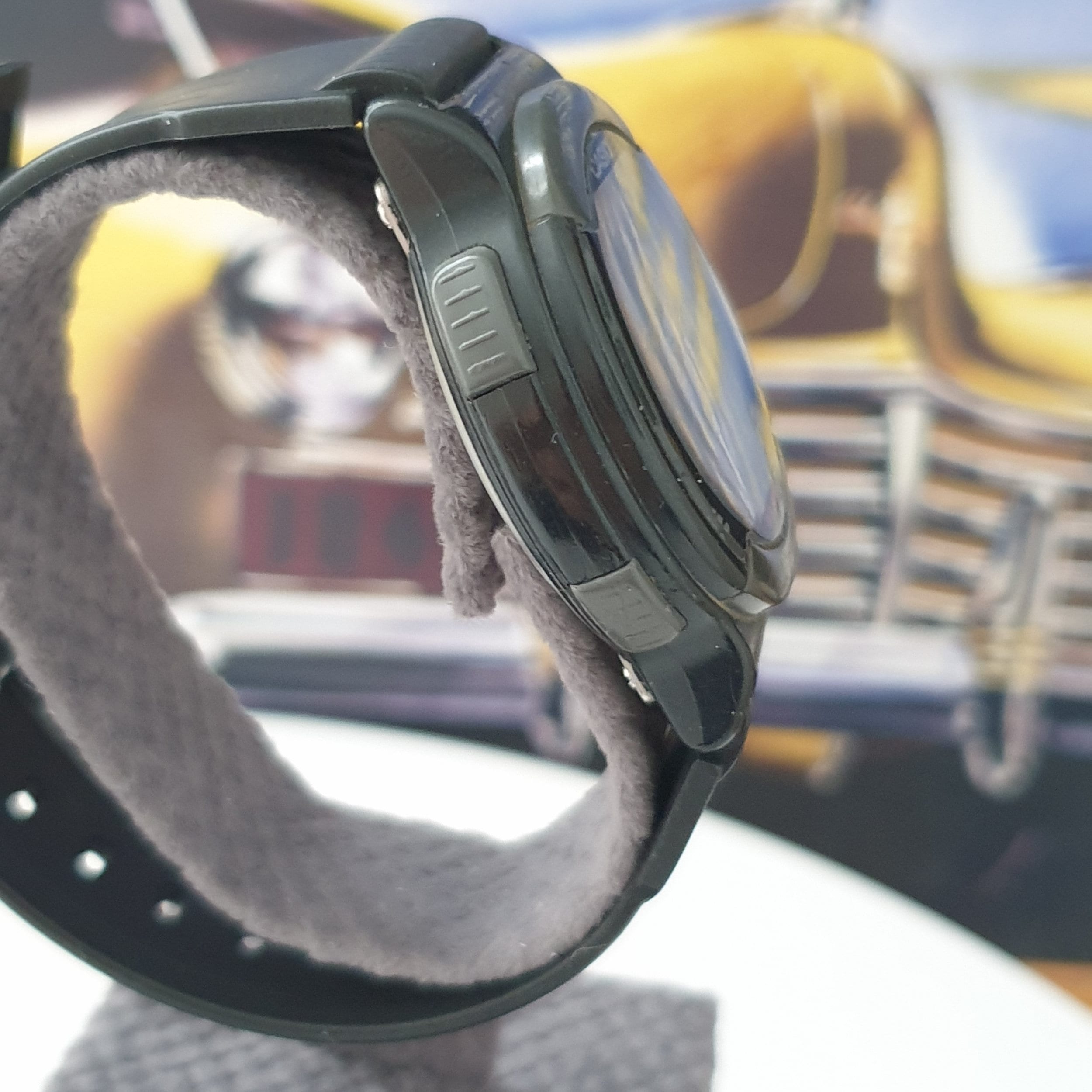 Casio ABX-53 Twincept Armbanduhr Modul 1326 Vintage Weltzeit-Datenbank ...