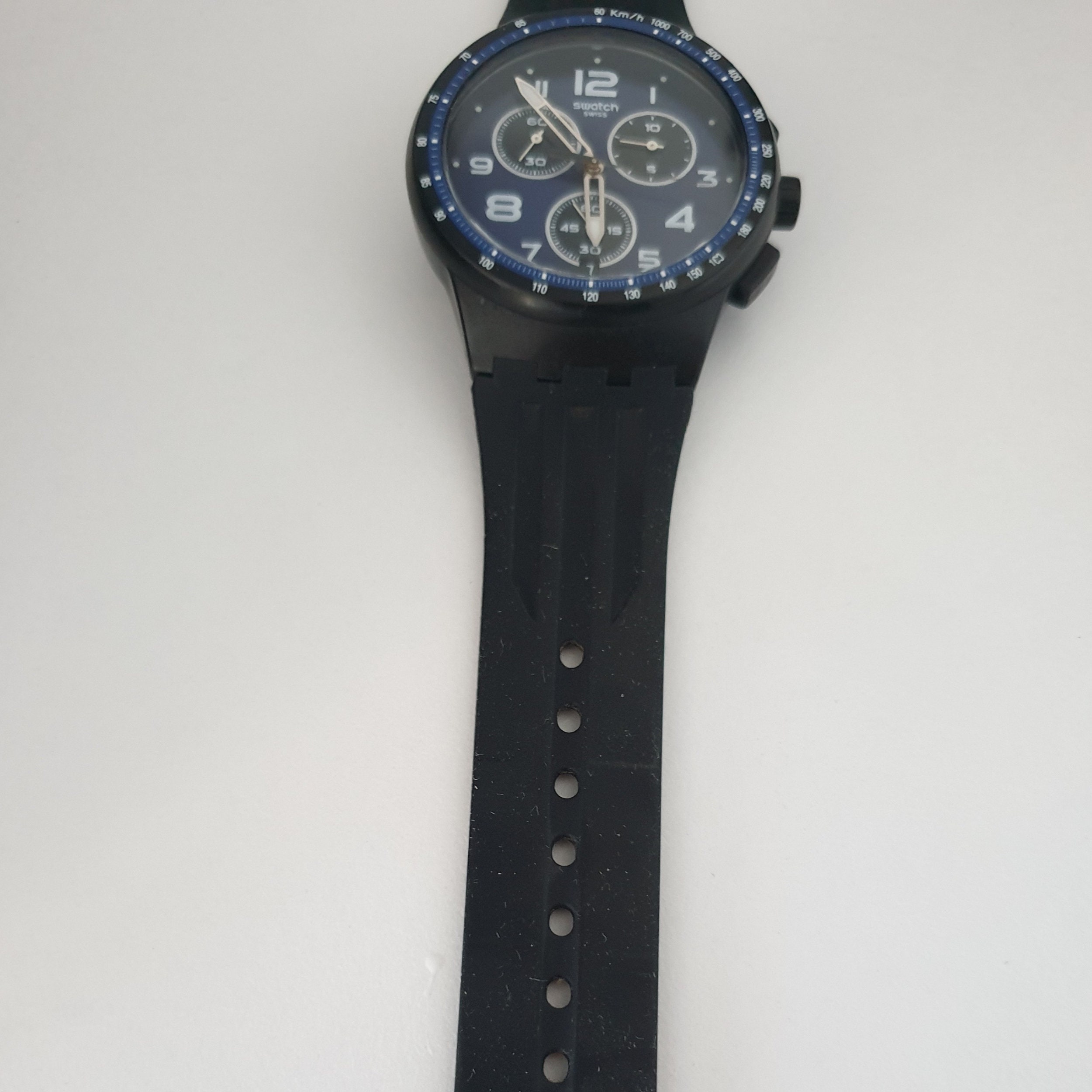 Swatch Vintage Watch Chrono NITESPEED SUSB402 Great Condition - Etsy