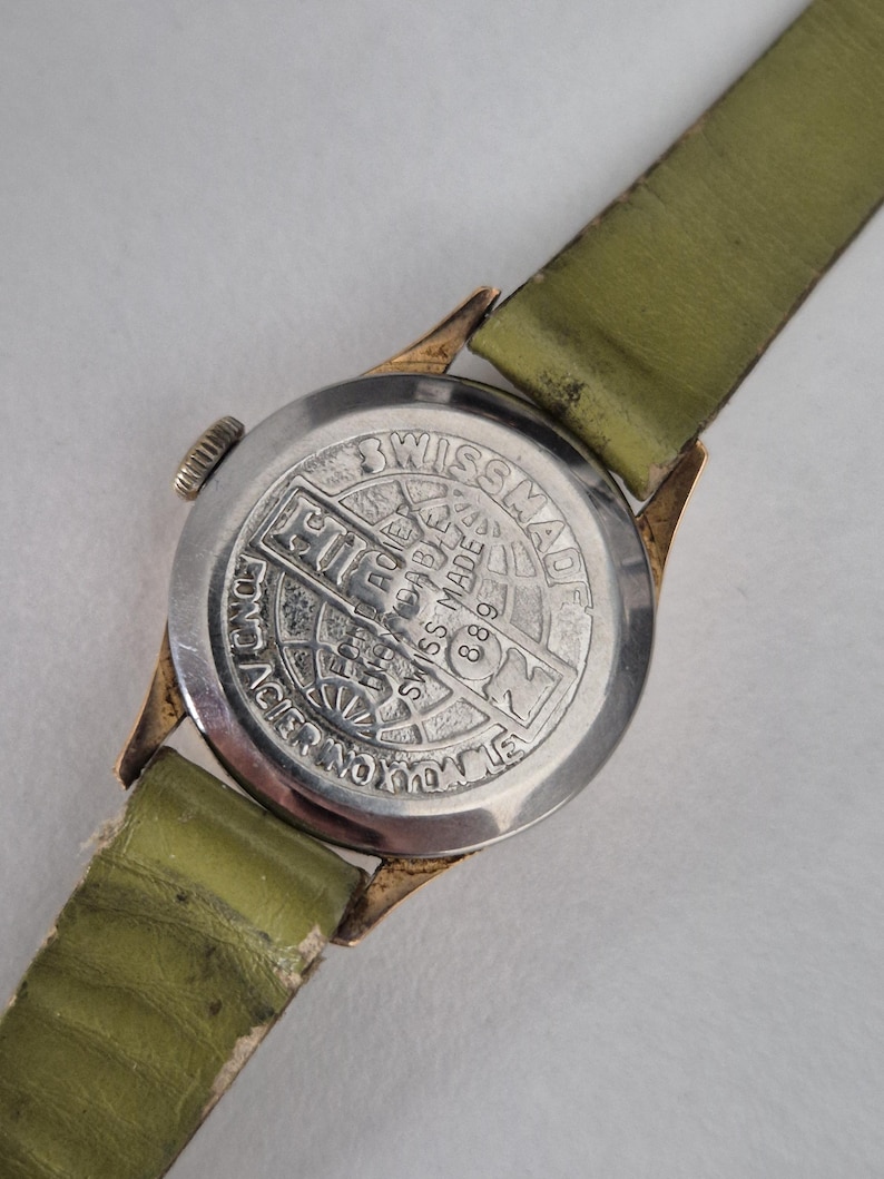 Vintage Hislon Mechanical Hand-wound Watch, Swiss Made - Etsy