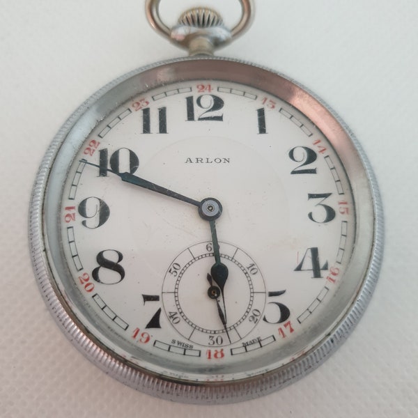 Wind up Pocket Watch - Etsy