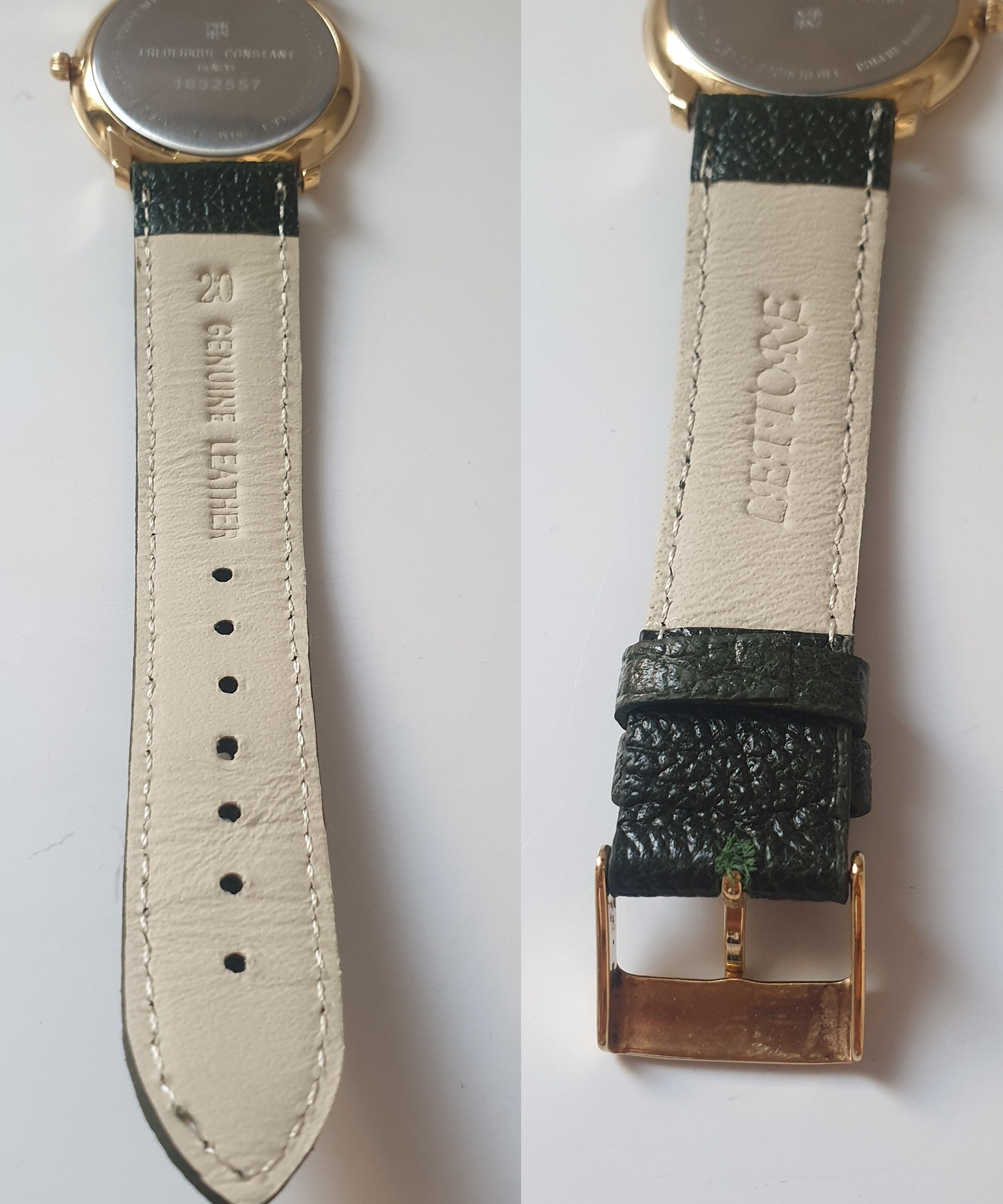 Excellent Frederique Constant Gold Plated Slimline Wrist Watch,nos ...