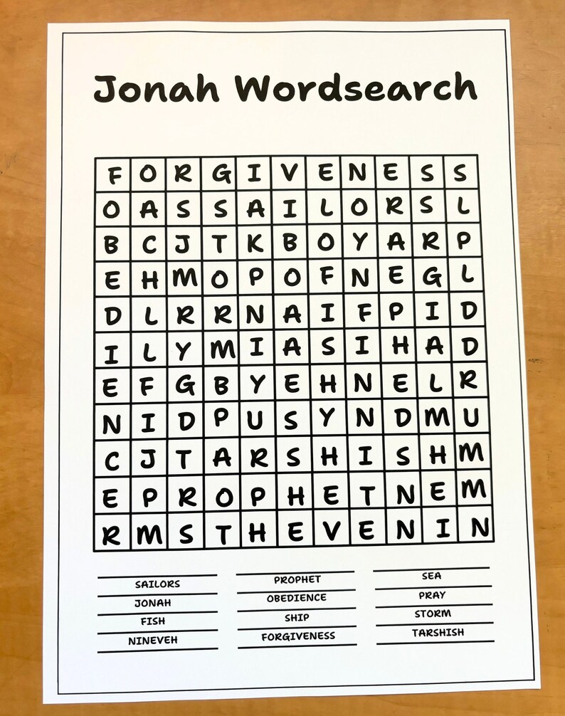 Bible Worksheets for Kids, Bible Activities for Kids, Christian Home ...