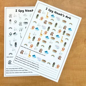 Bible Worksheets for Kids, Bible Activities for Kids, Christian ...