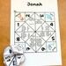 Jonah Bible Story Worksheets: I Spy, Wordsearch, Cootie Catcher ...