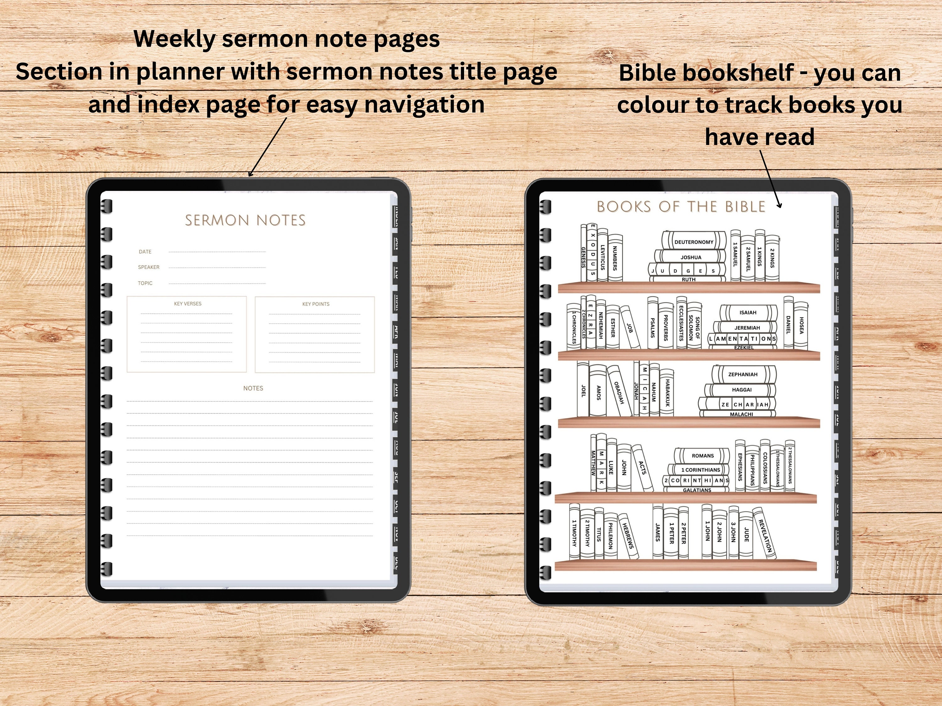 Digital Faith Planner: Prayer Journal, Bible Study (goodnotes) - Etsy