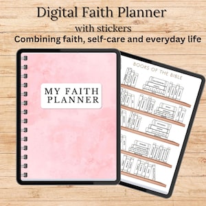 Digital Faith Planner: Prayer Journal, Bible Study (goodnotes) - Etsy