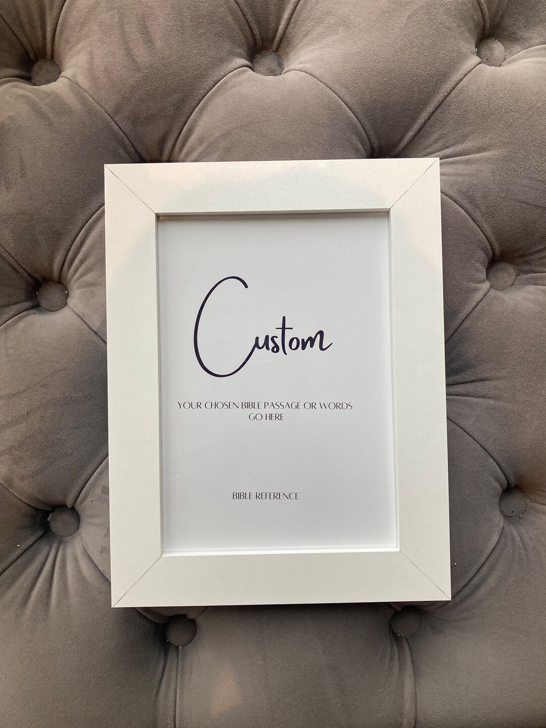 Custom Bible Verse Wall Art, Christian Wall Decor, Scripture - Etsy