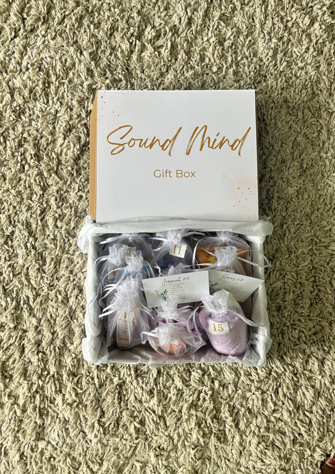 14 Day Christian Gift Box, Christmas 24 Day Advent Box, Christian ...