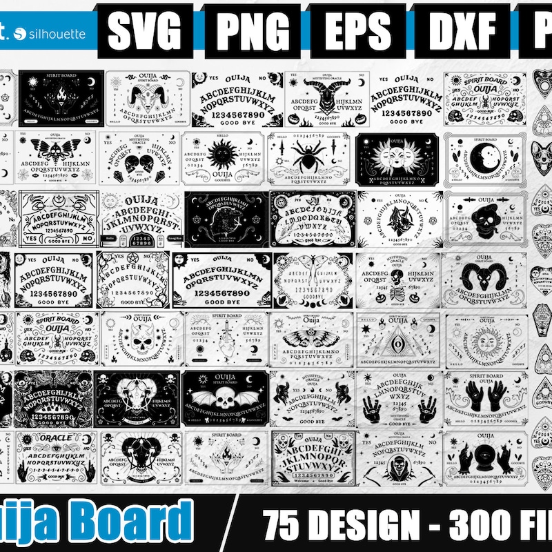 Gothic Ouija Board Laser - Etsy