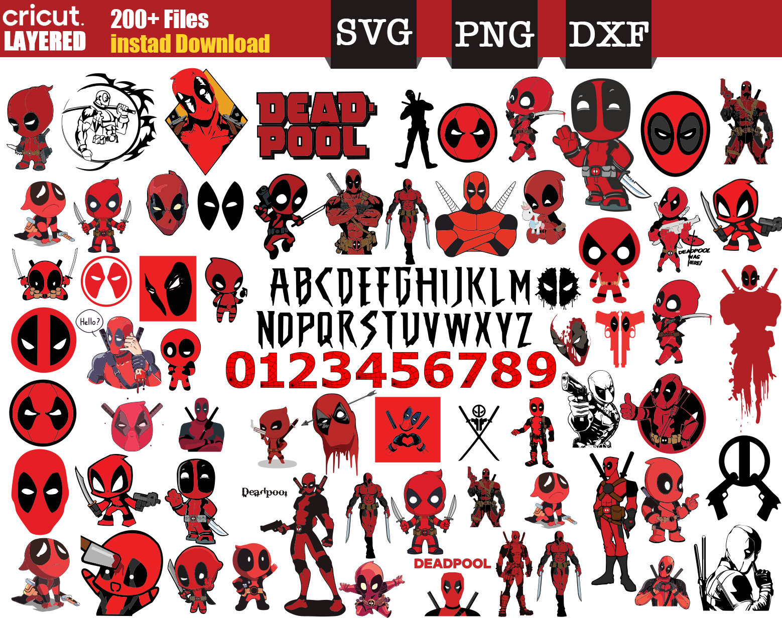 Deadpool Svg, Deadpool Svg Cameo, Deadpool Png, Dead Pool Svg for ...