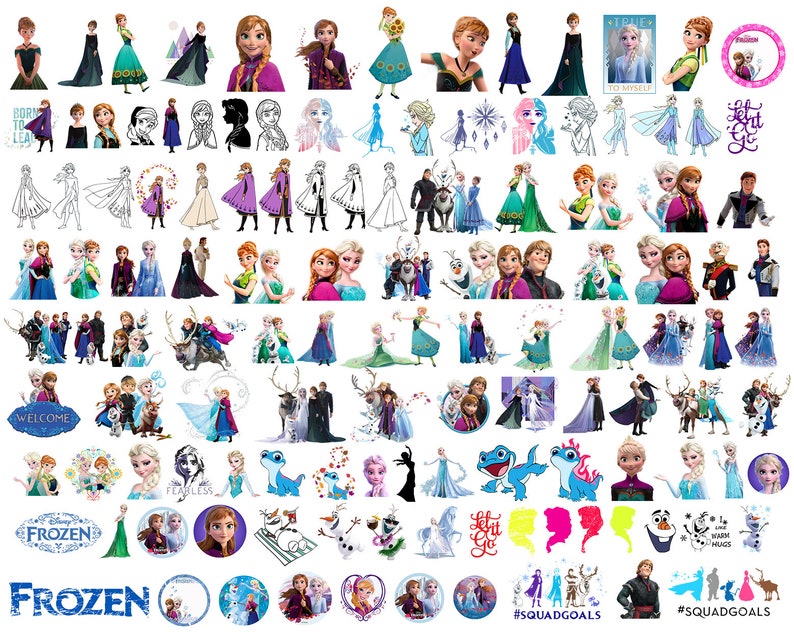 Elsa Svg, Frozen Elsa Svg for Cricut, Frozen Svg, Elsa Png, Instant ...