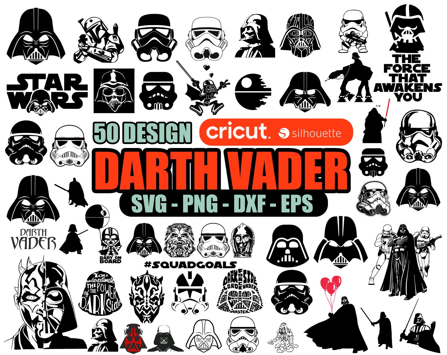 50+ Darth Vader Svg, Starwars Svg, Mandalorian Svg, Darth Vader Png ...