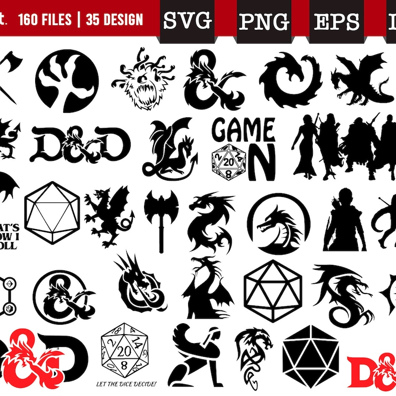 Dnd Clipart - Etsy