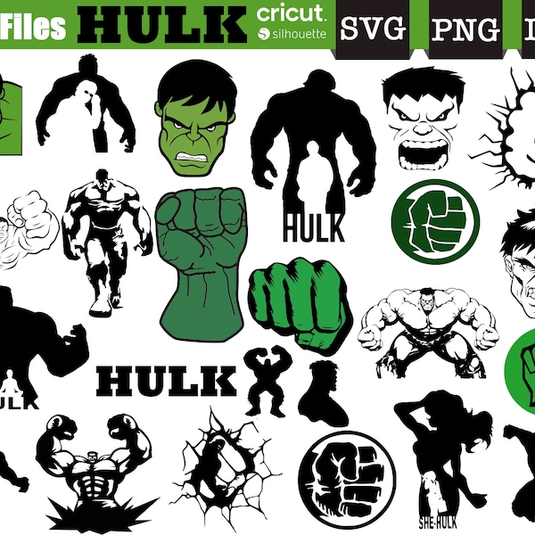 Hulk Svg - Etsy