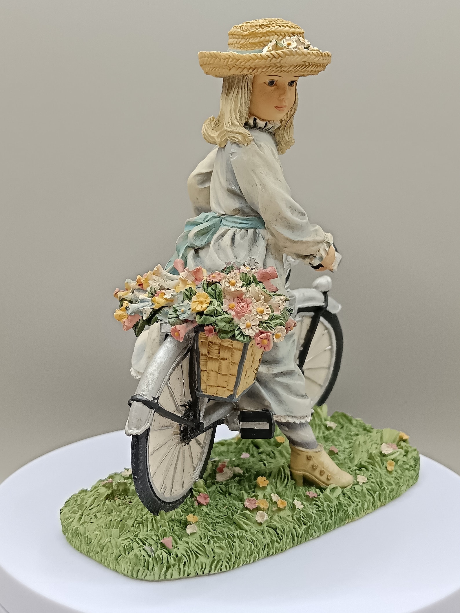 The Leonardo Collection Figurine the Bicycle Ride by Christine Haworth ...