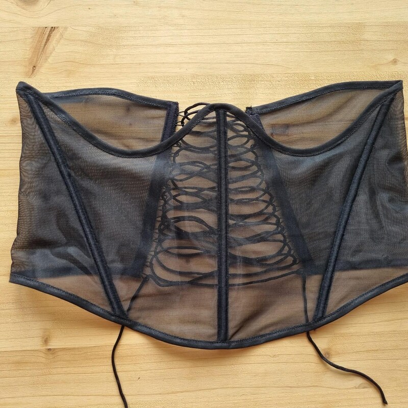 Cupless Corset - Etsy