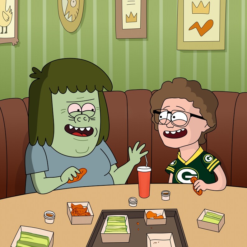 Regular Show Portrait Custom Family Portrait Custom Couple - Etsy