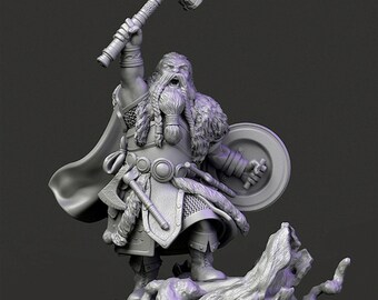 The Great Ram Premium Dnd Miniature 28mm 32mm to 100mm - Etsy