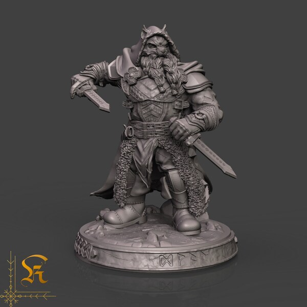 Dwarf Rogue Miniature - Etsy
