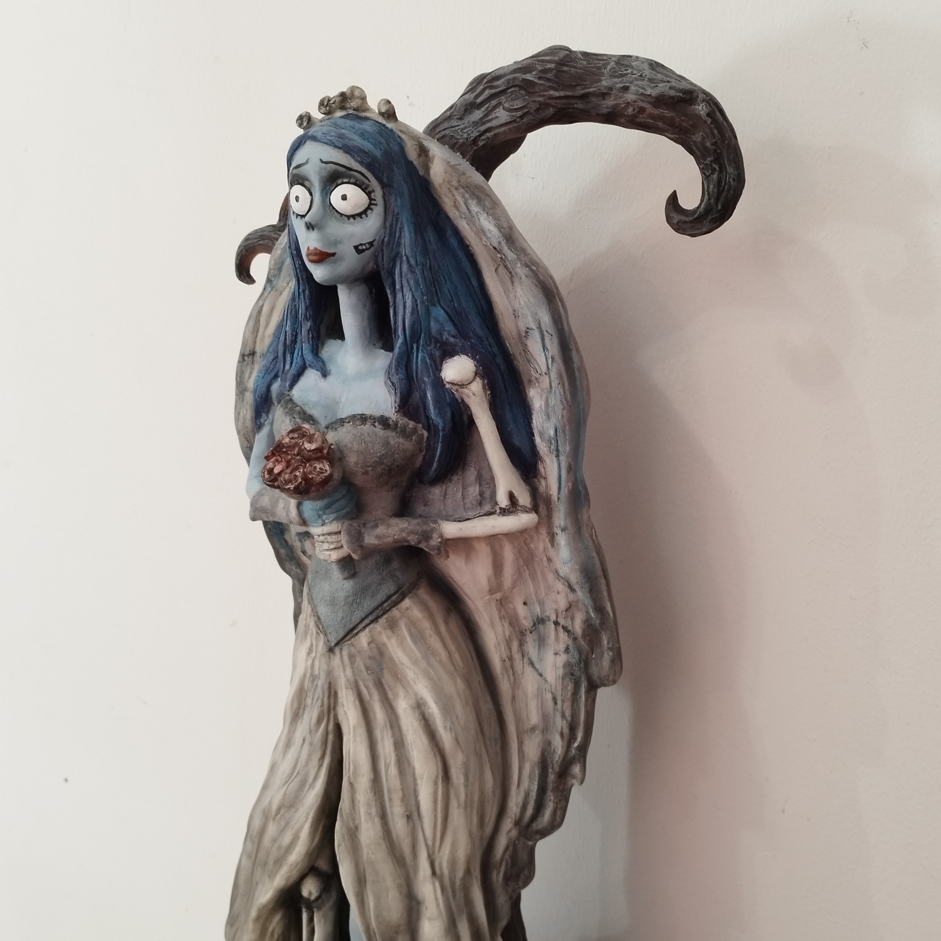 Corpse Bride Sculpture Emily, Corpse Bride Sculpture - Etsy