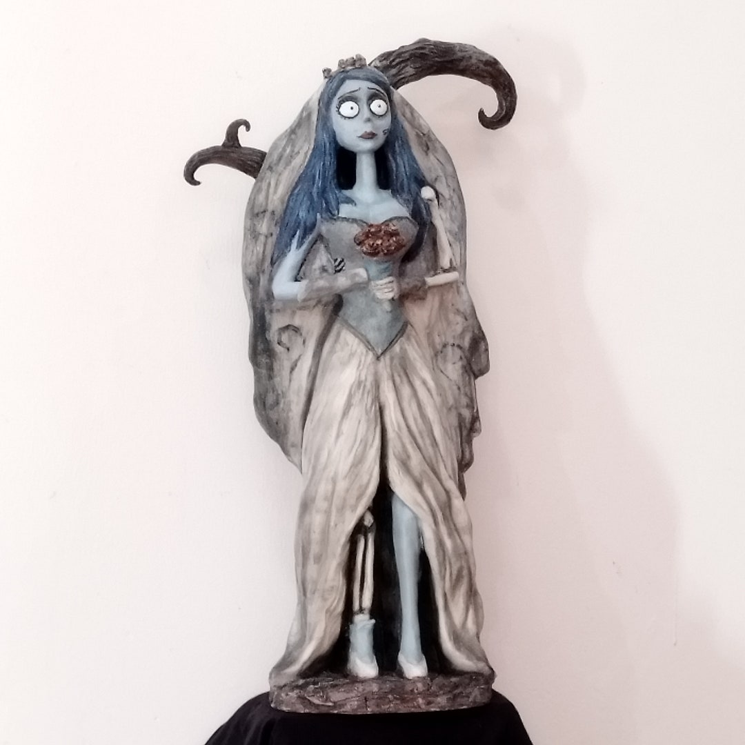 Corpse Bride Sculpture Emily, Sculpture Corpse Bride - Etsy