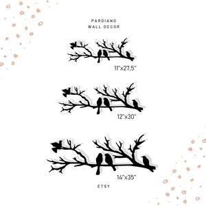 Metal Birds Wall Decor, Avian Sign for Walls, Bird-themed Metal Wall ...