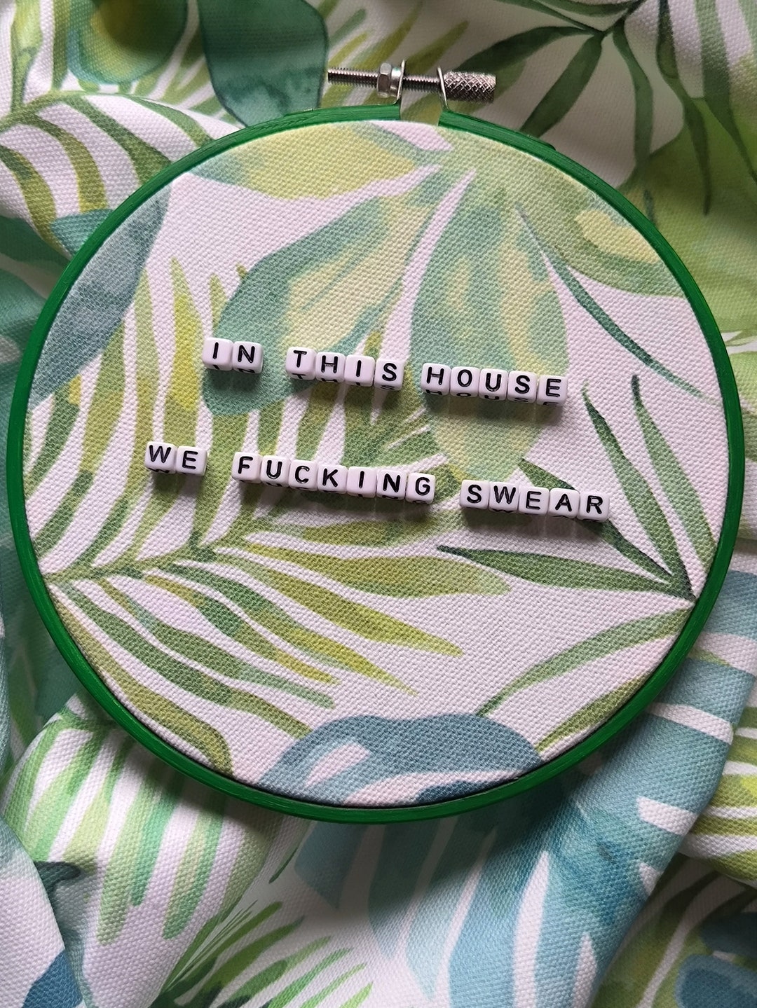 6 Finished Completed, Readymade, Modern Whimsical Embroidery, Plants, Hoop Wall Art in This ...