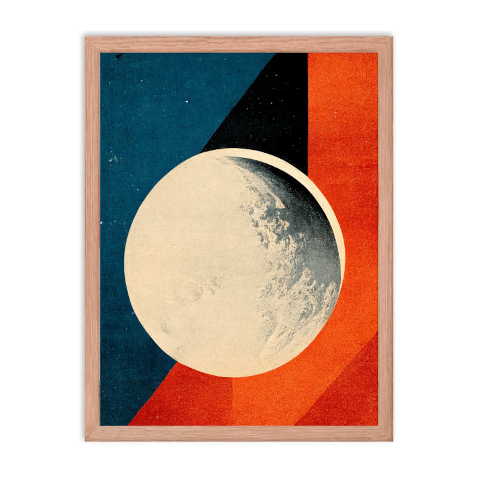 NASA Mid Century Modern Print, NASA Wall Art, Space Wall Art - Etsy