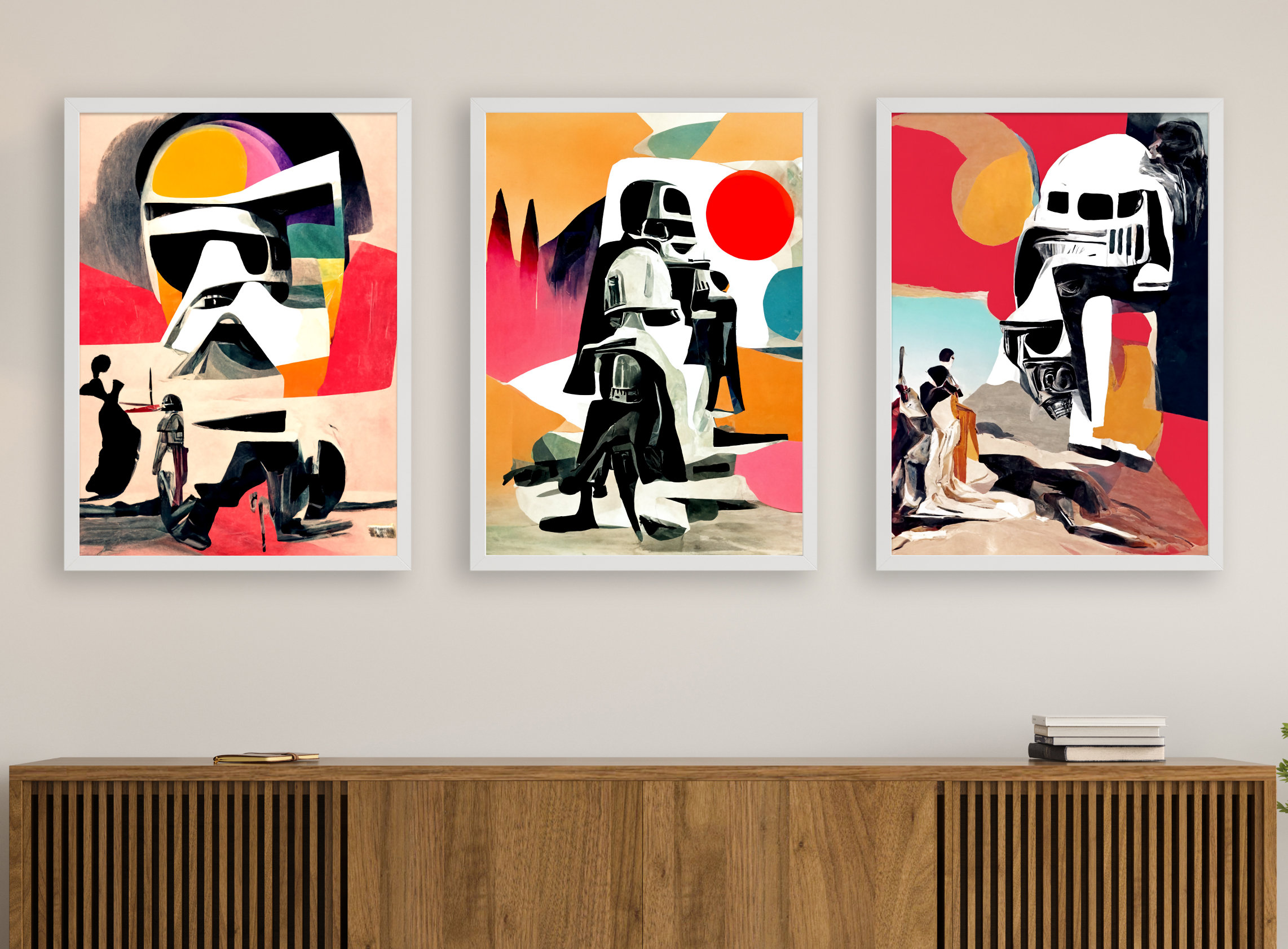 Star Wars Abstract Art