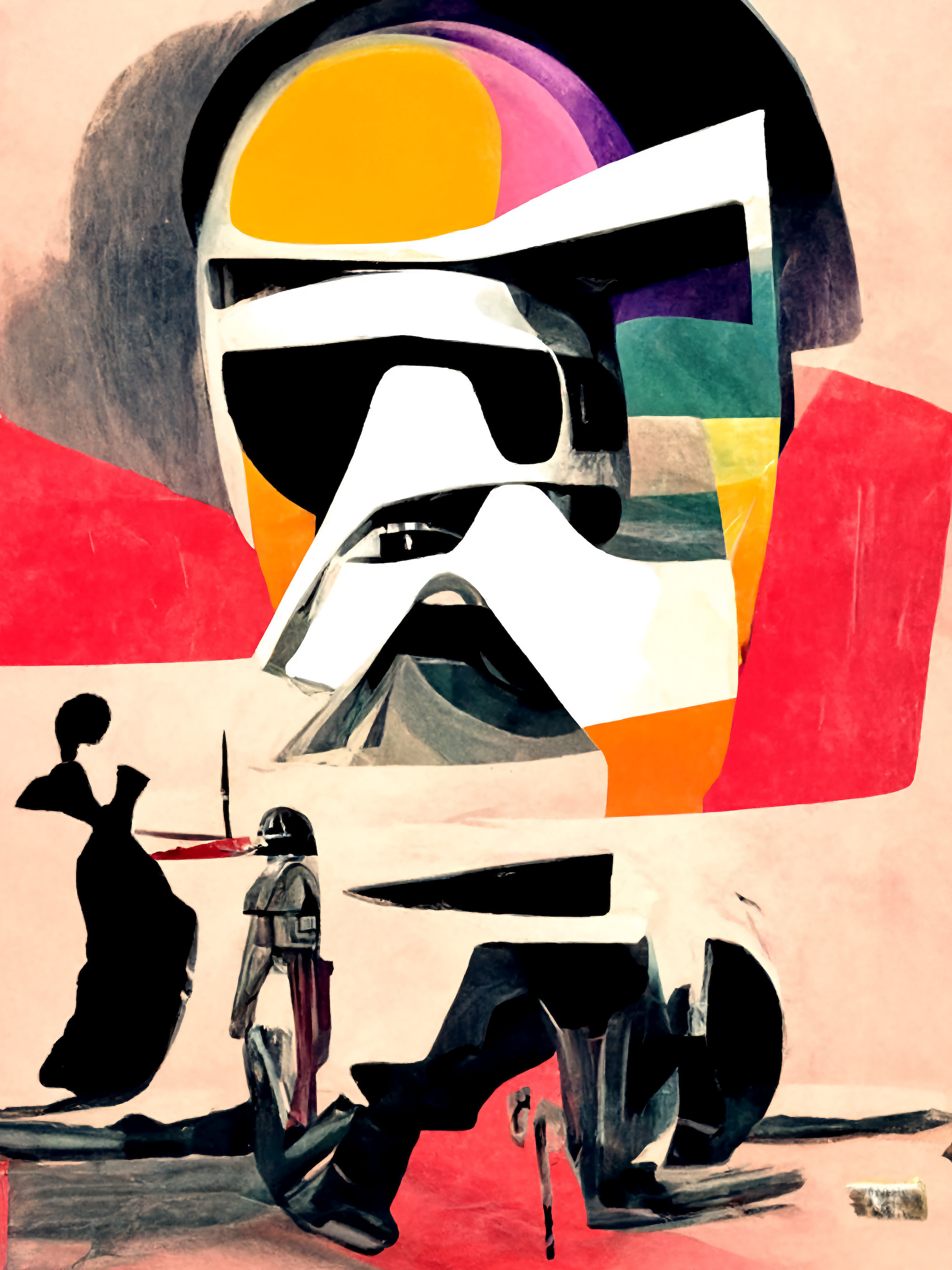Vintage Star Wars Art