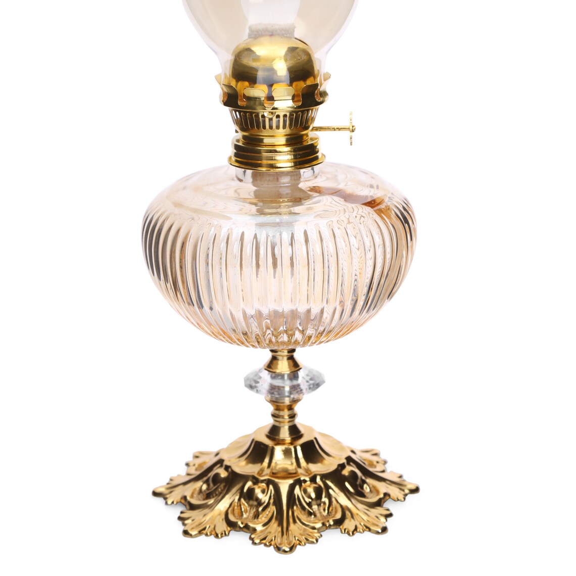 Handcrafted Vintage Oil Lamp: Unique Home Decor - Etsy