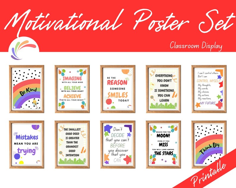 Motivational Posters, Classroom Display, Inspirational Posters, Teacher ...