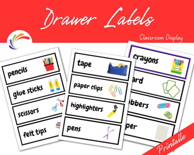Classroom Resources, Teaching Resources, Classroom Display, Drawer ...