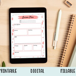 Lesson Plan Template Lesson Planner Weekly Plan Template Teacher ...