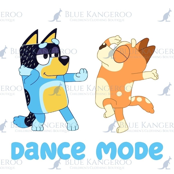 Bluey Dance Svg - Etsy