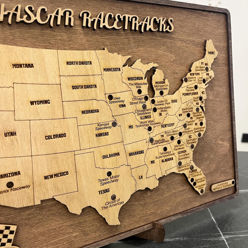 Racing Track Board - Etsy