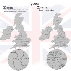 Wooden United Kingdom Map Wall Art Wood UK Map Art England Map Scotland ...