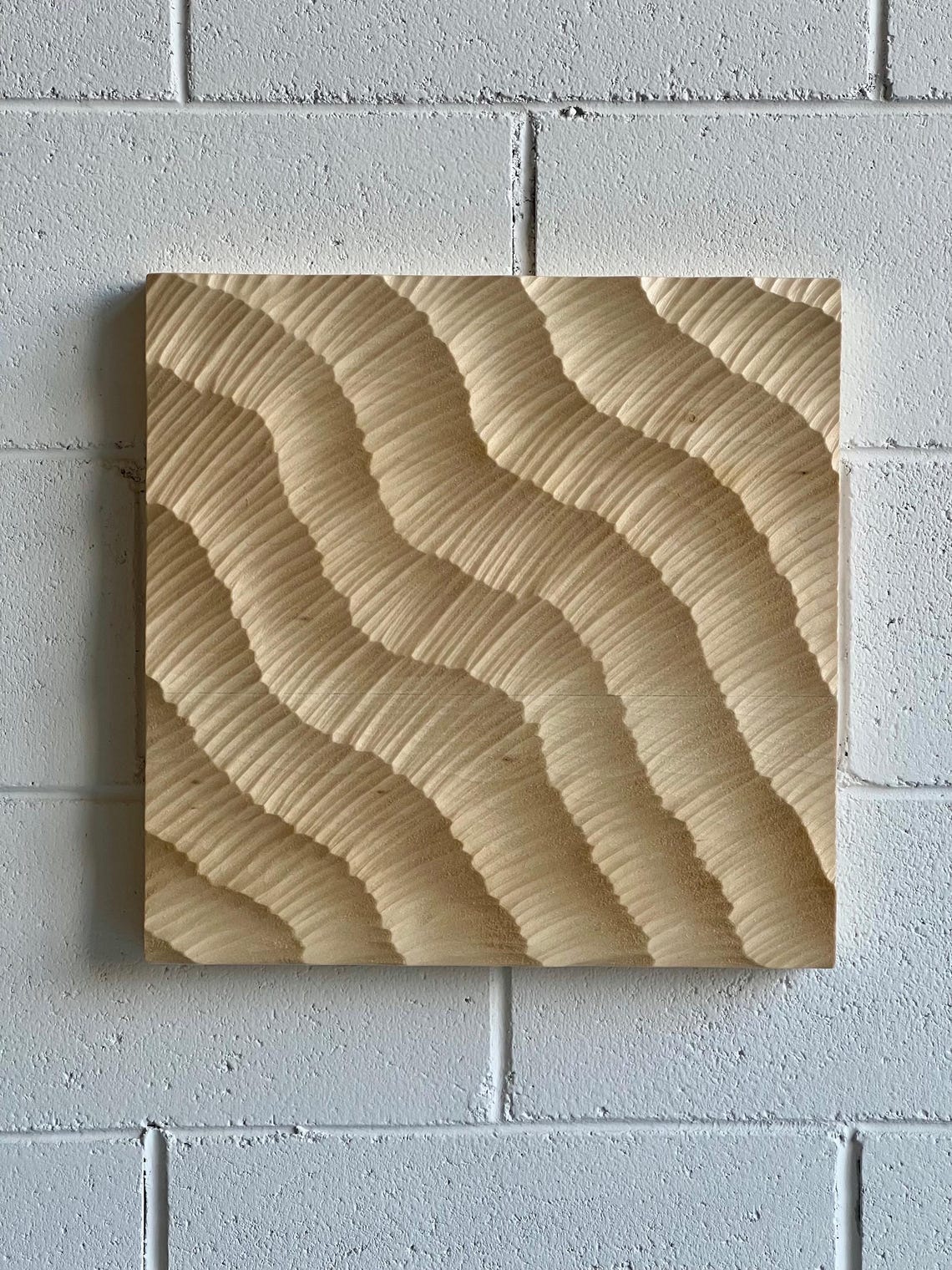 Wooden Sculpture, Wood Wall Textured Art, Modern Home Decor, Wall ...