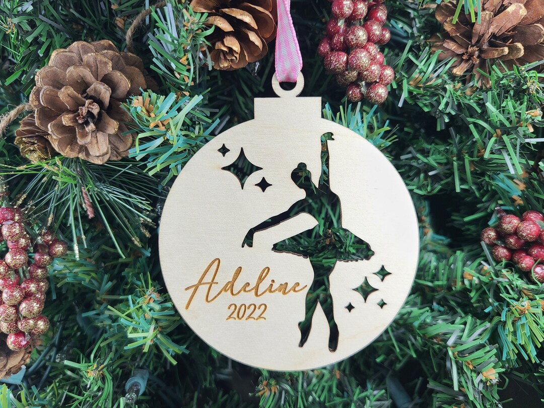 Personalized Ballerina Christmas Ornament - Ballet - Dancer - Dance ...