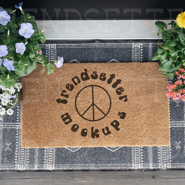 Doormat Mockup - Etsy