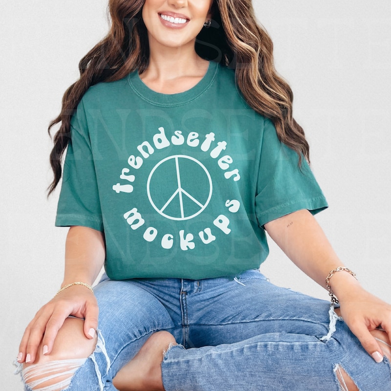 Emerald Green T Shirt - Etsy